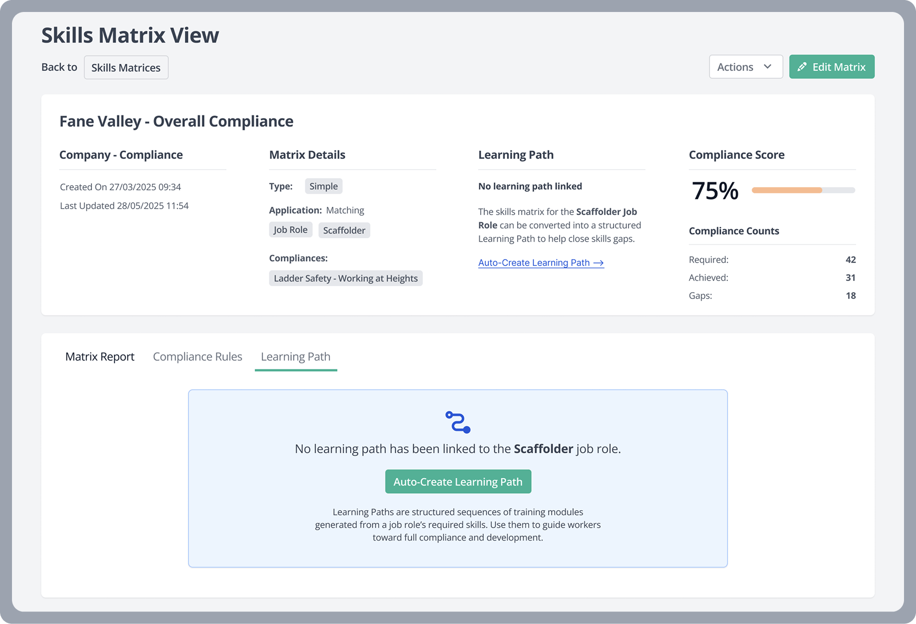 Introducing Learning Paths: One Clear View for Training and Compliance
