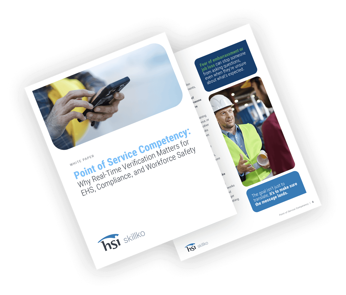 Are you confident that your workforce is competent - today?