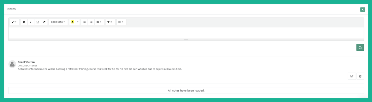 Skillko Compliance: Introducing Skillko Notes